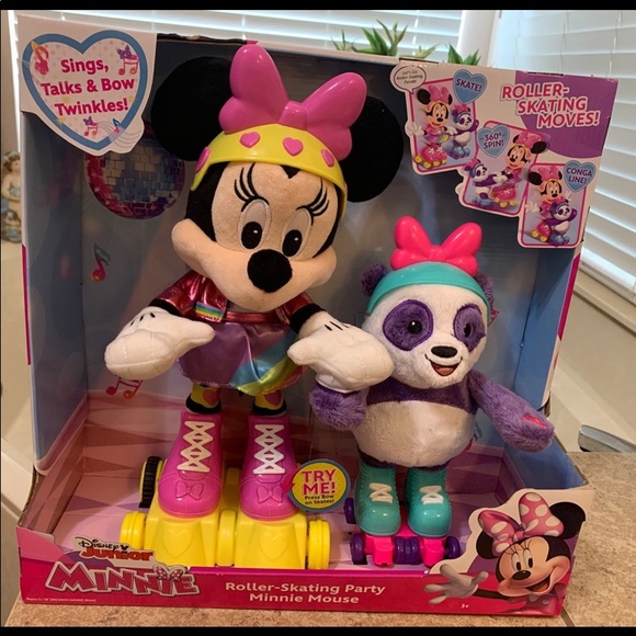 Disney | Toys | Disney Junior Minnie Mouse Rollerskating Party Minnie ...